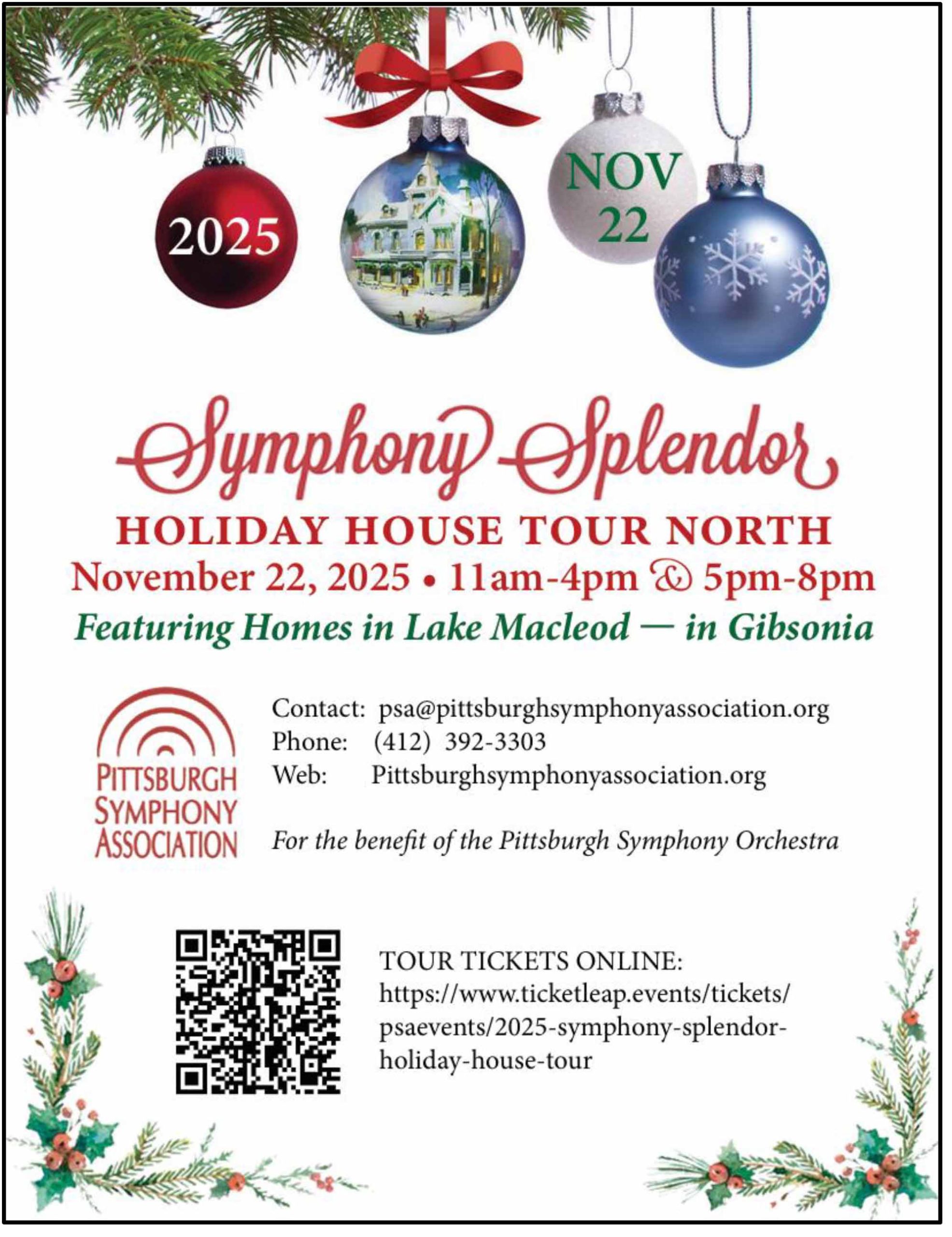 2025 Symphony Splendor Holiday House Tour - Pittsburgh Symphony Association
